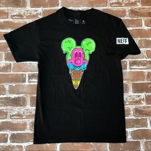 Neff | Shirts | Disney By Neff Mickey Mouse Ice Cream Cone Tshirt ...